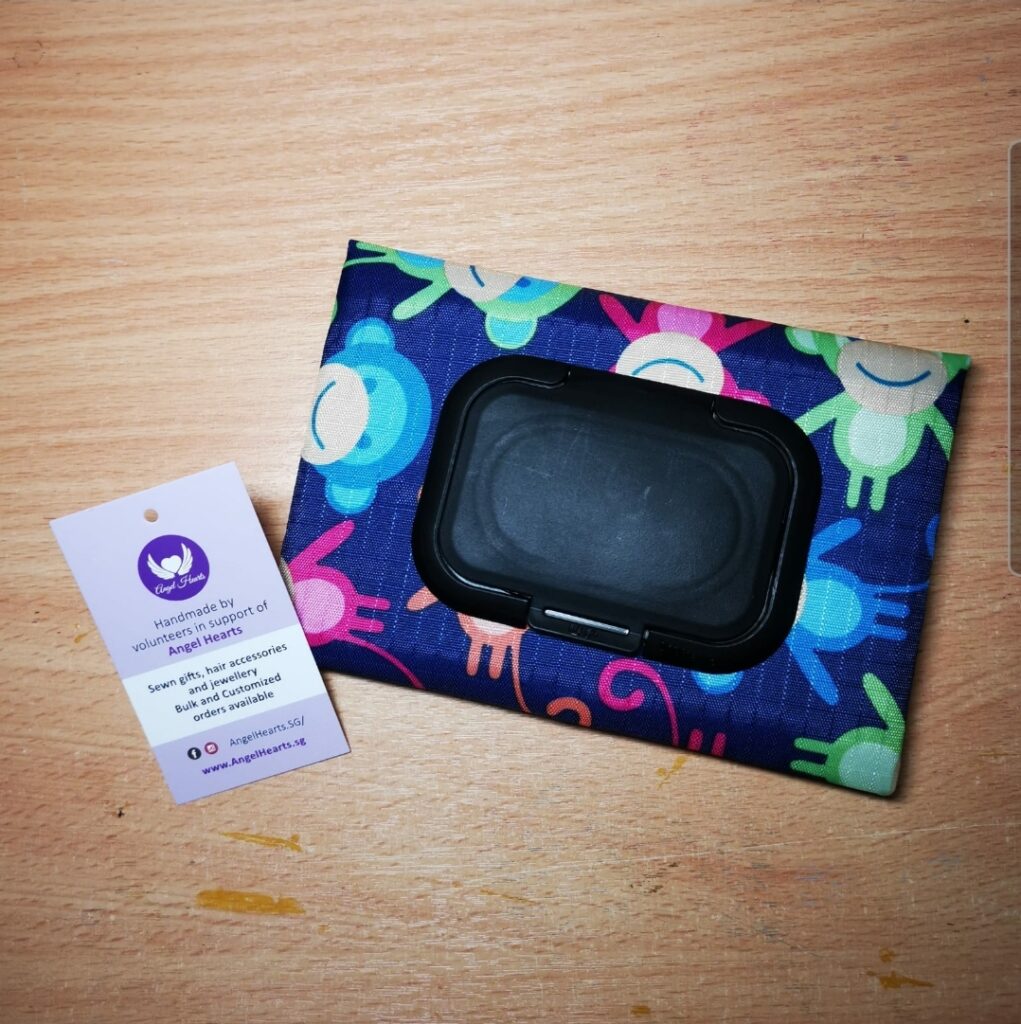 Mini Wipes (PVC - Waterproof) - Angel Hearts